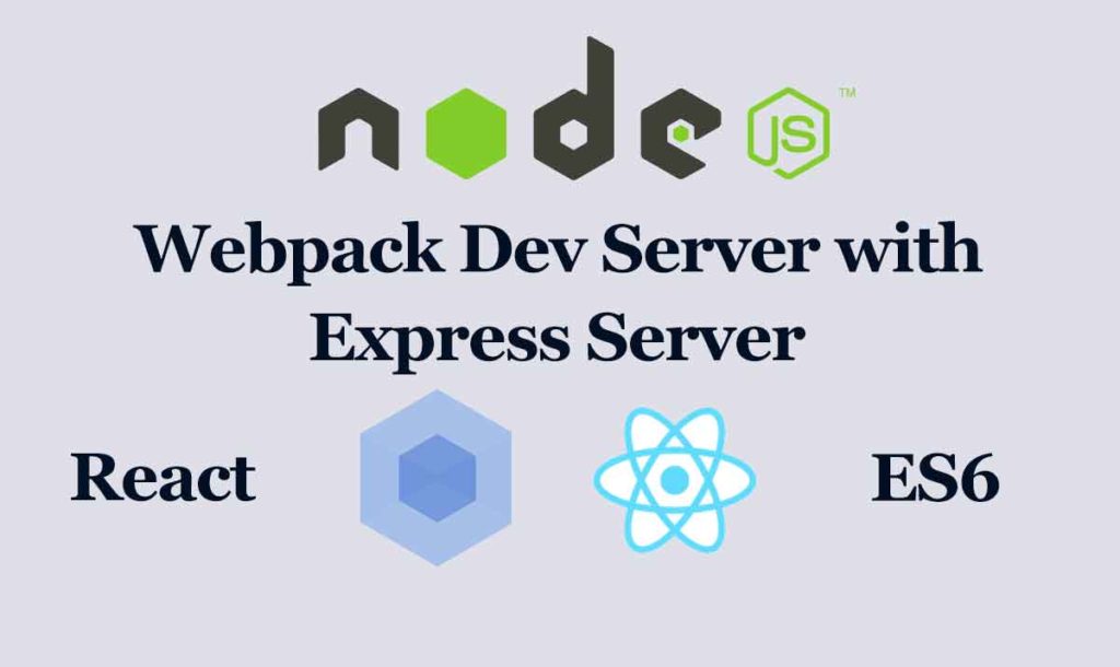 Webpack With Express React And Relay